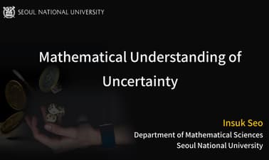 SNUx: Mathematical understanding of uncertainty | edX